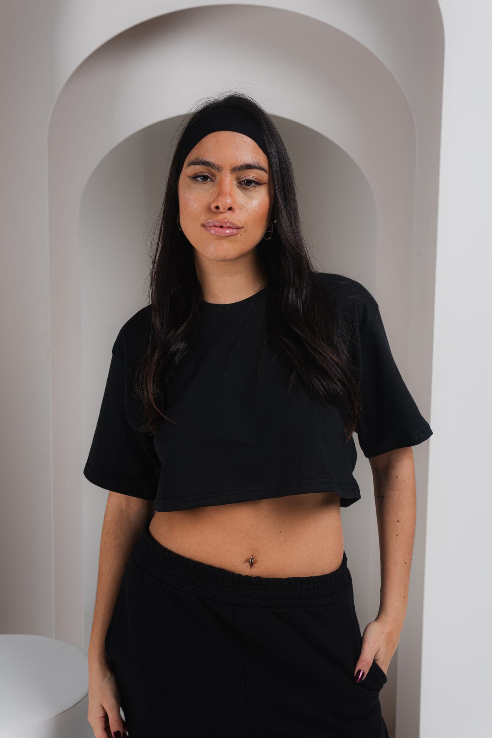 Remera Crop - ConfeTex